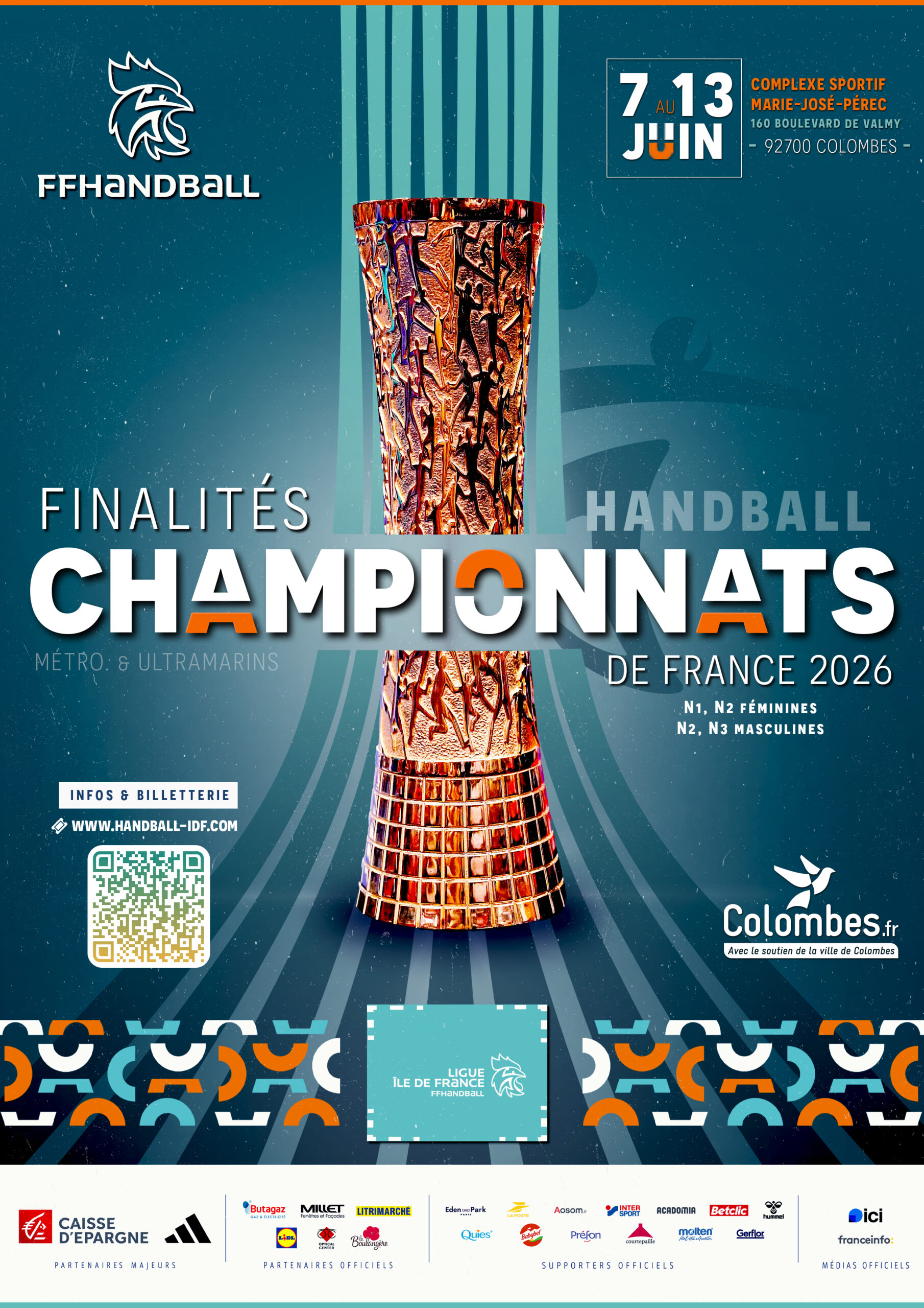 Finalités Championnats de France Handball 2026 – Ville de Colombes ...
