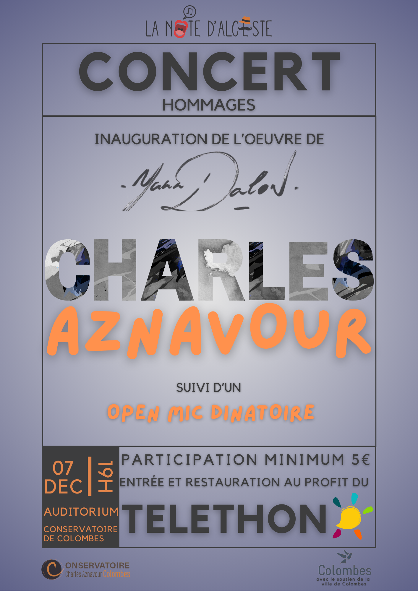 Téléthon 2024 – Ville de Colombes – Site officiel